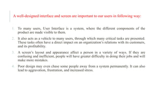 User Interface Design - Module 1 Introduction | PDF