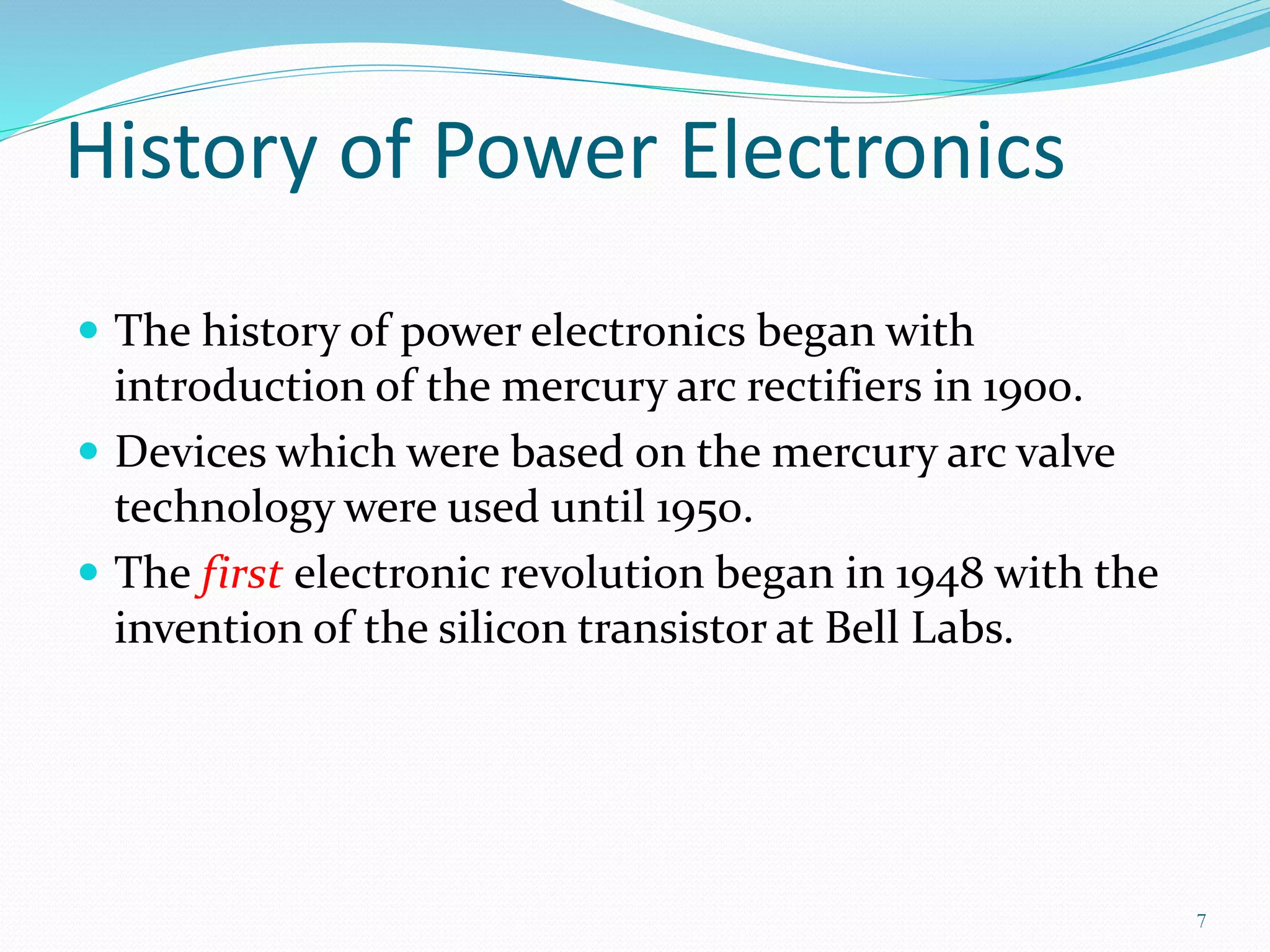 Module 1 introduction to Power Electronics | PPT