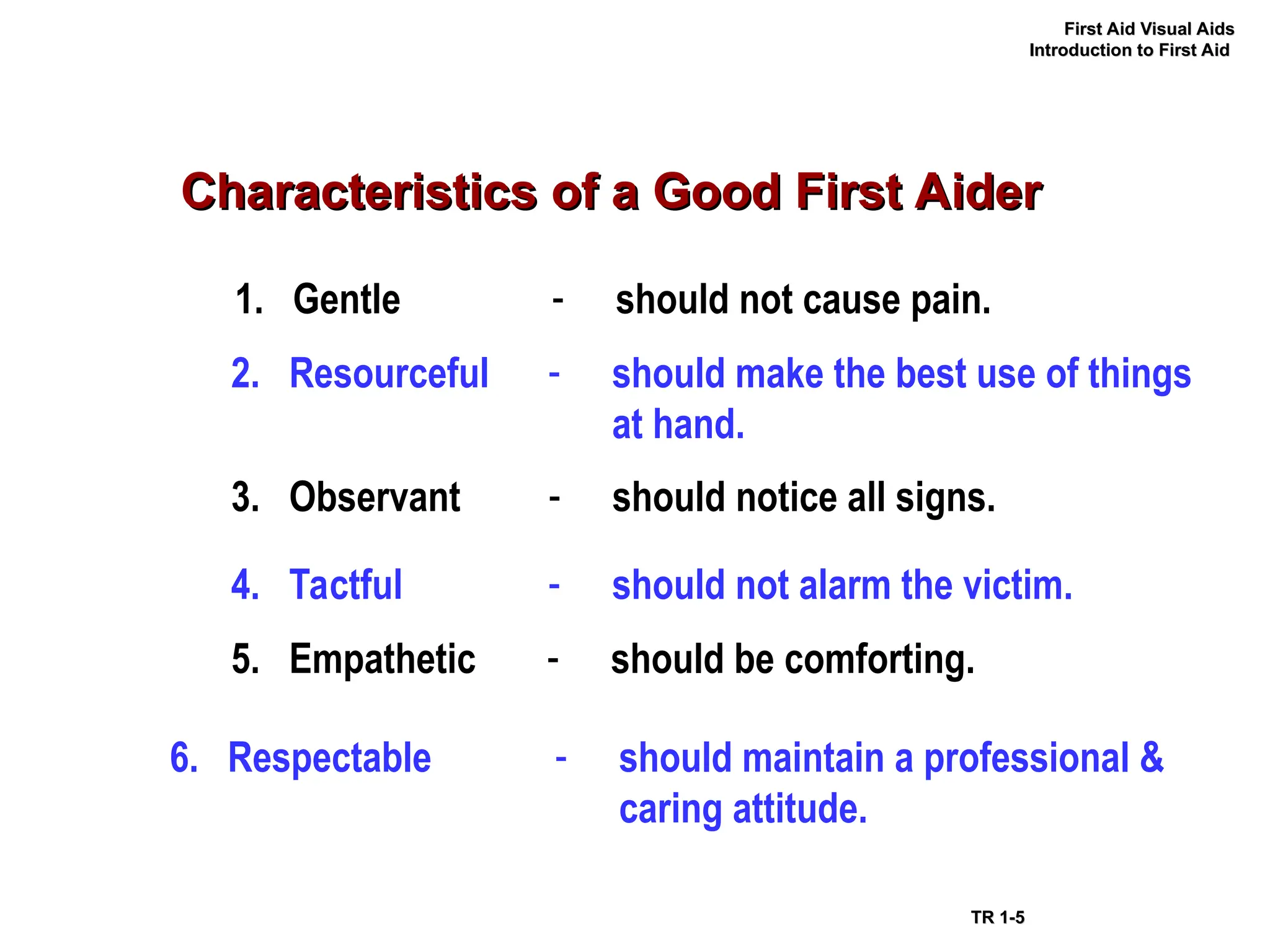 first aid Introduction Basic Life Support | PPT