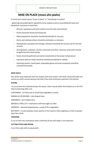 MODULE #1 INTRODUCTION IN COOKERY 1.docx