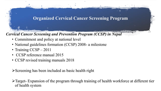 Module 1 Introduction to cervical cancer.pptx | Cancer | Diseases and ...