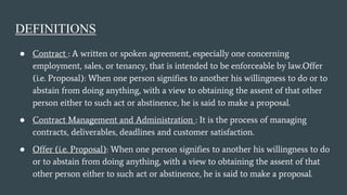 Module 1 introduction to contracts (flowchart ver) | PPTX