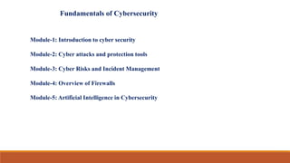 Module 1Introduction to cyber security.pptx