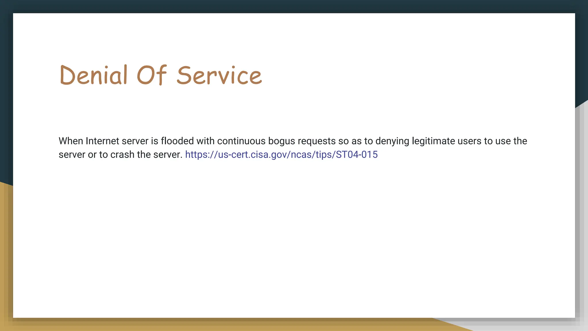 Module 1 Introduction To Cyber Security Pptx