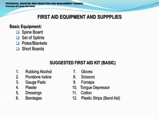 Module one Introduction to First Aid.ppt