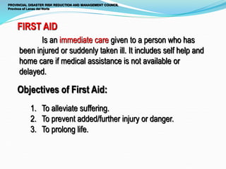 Module one Introduction to First Aid.ppt