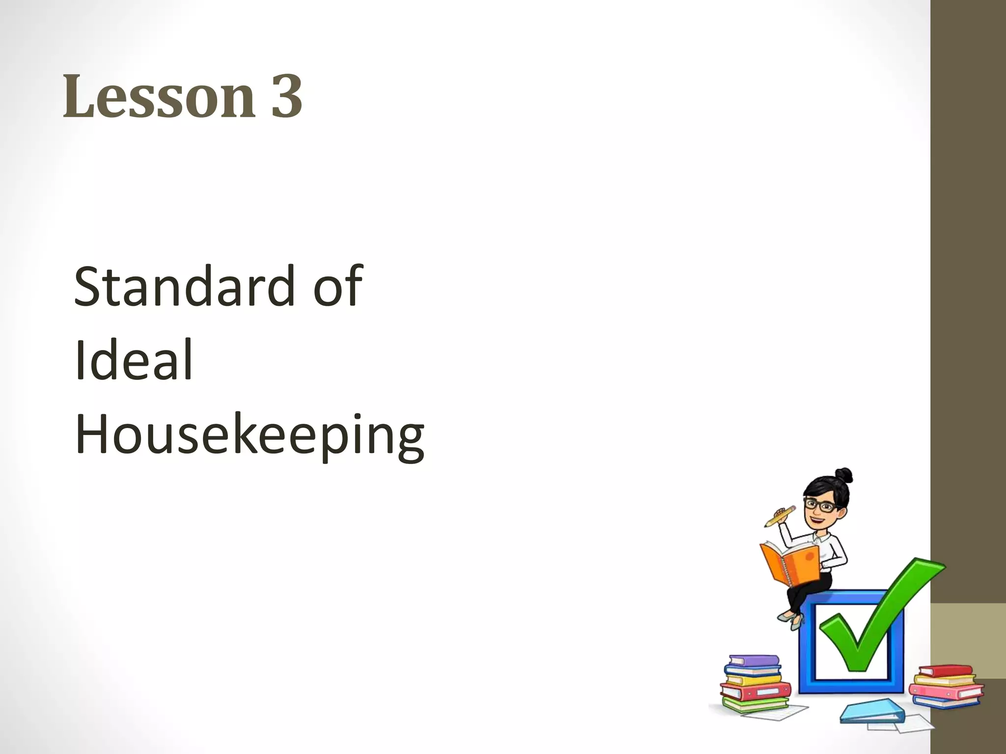 Module 1 introduction to houskeeping operations | PPTX