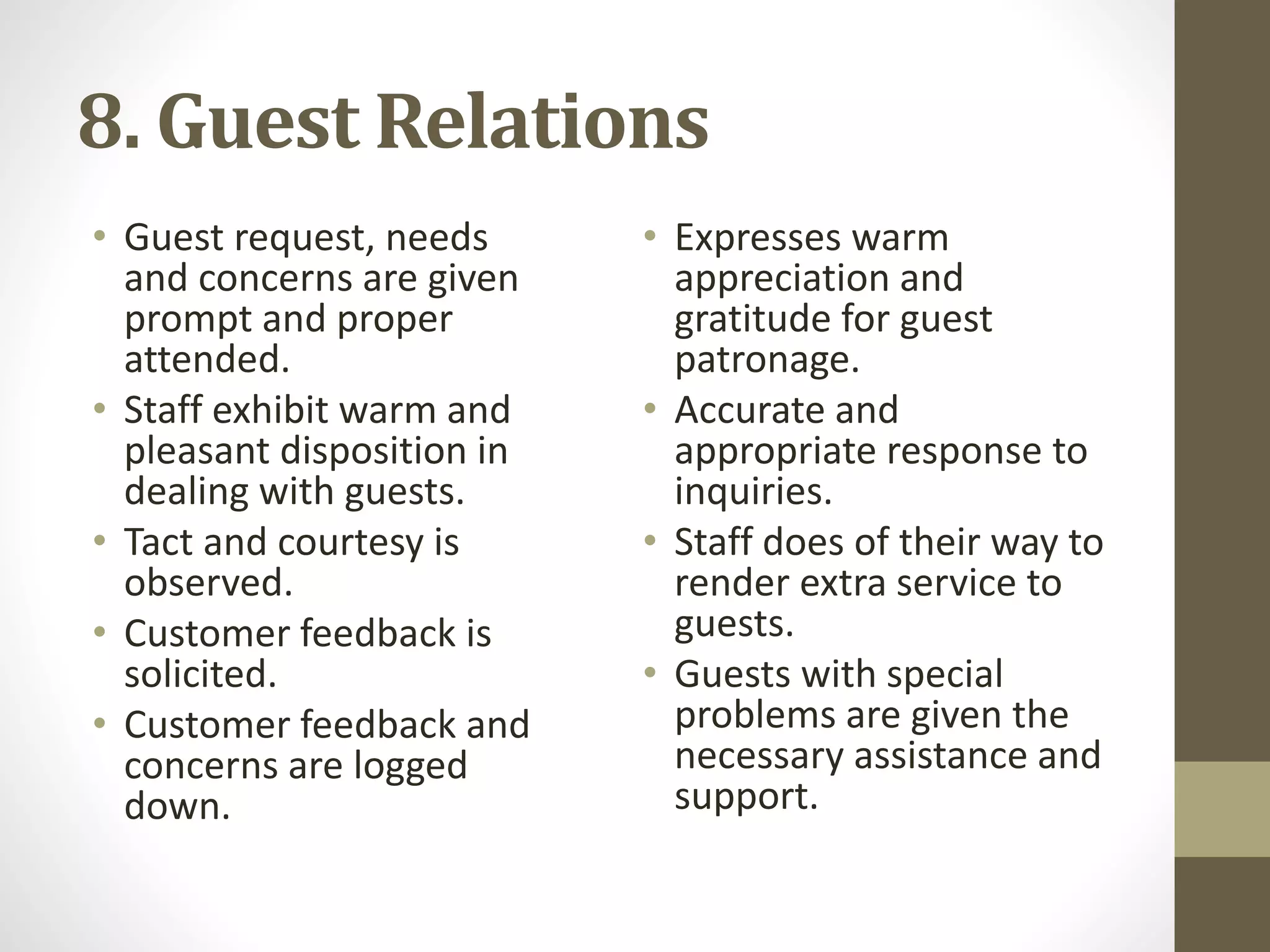 Module 1 introduction to houskeeping operations | PPTX