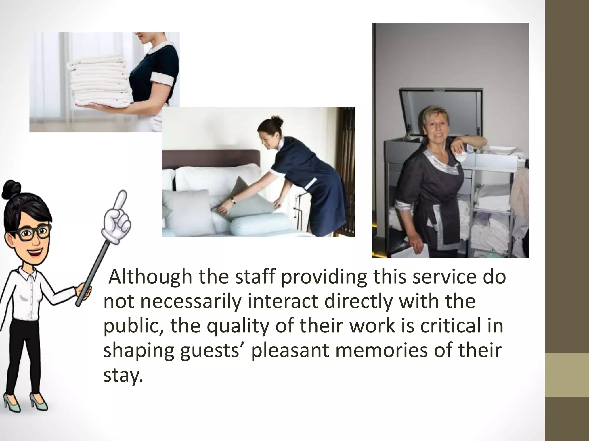 Module 1 introduction to houskeeping operations | PPTX