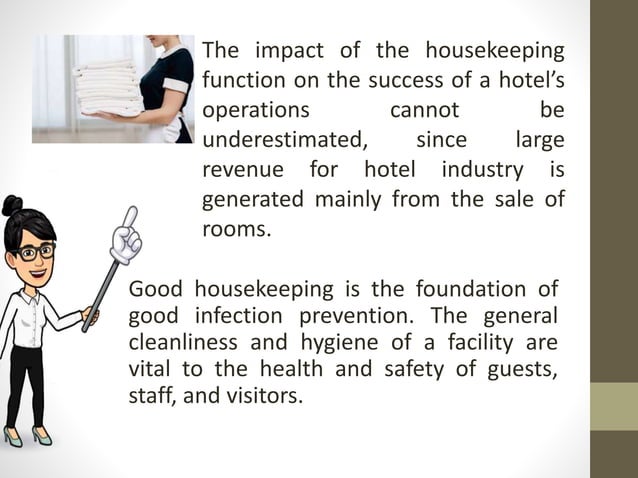 Module 1 introduction to houskeeping operations | PPTX