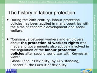 Module 1 introduction to labour markets & labour market institution | PPT