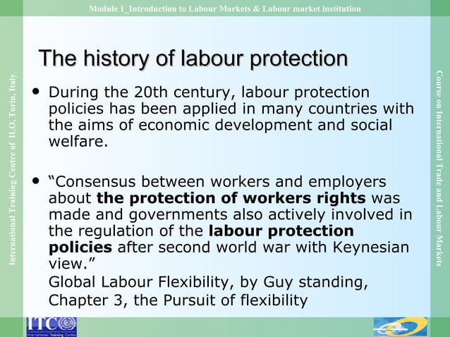 Module 1 introduction to labour markets & labour market institution ...