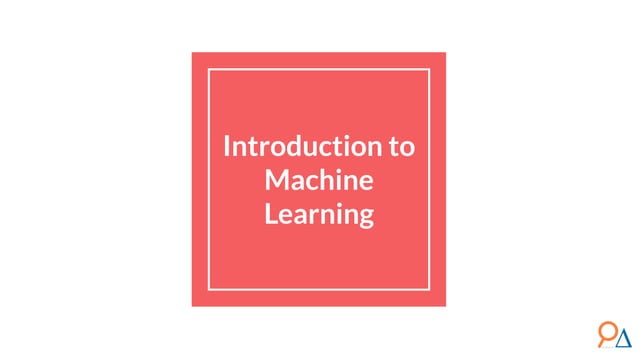 Module 1 introduction to machine learning | PDF