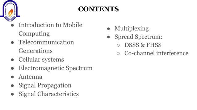 Module 1_ Introduction to Mobile Computing.pptx | Smartphones ...