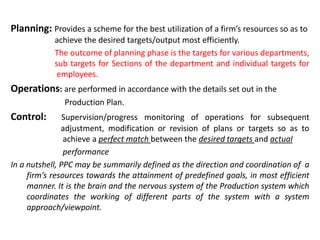Module 1 (introduction to ppc) | PPTX