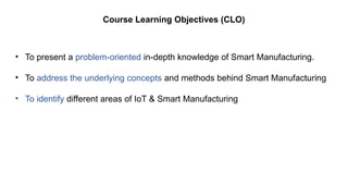 Module 1 Introduction to Smart Manufacturing | PPTX