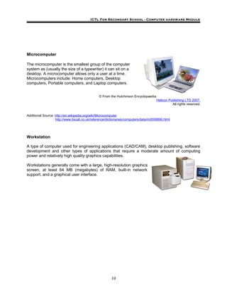 Module 1 intro evolution computer | DOC