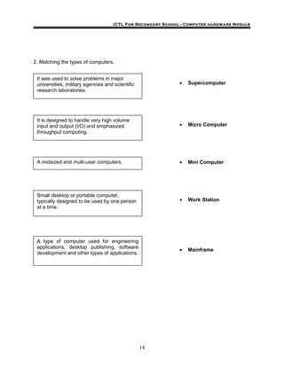 Module 1 intro evolution computer | DOC