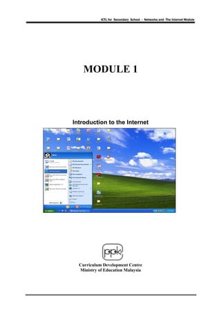 Module 1 intro internet | PDF