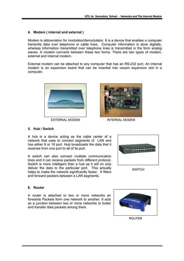 Module 1 intro internet | PDF