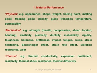 introduction to engg materials | PPT | Geology | Science