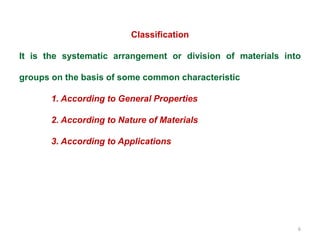 Module 1, intro to engg materials | PPT