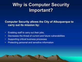 Module 1 :Introduction to Cyber Security | PPT