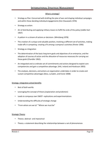 Module 1 (ism) | PDF