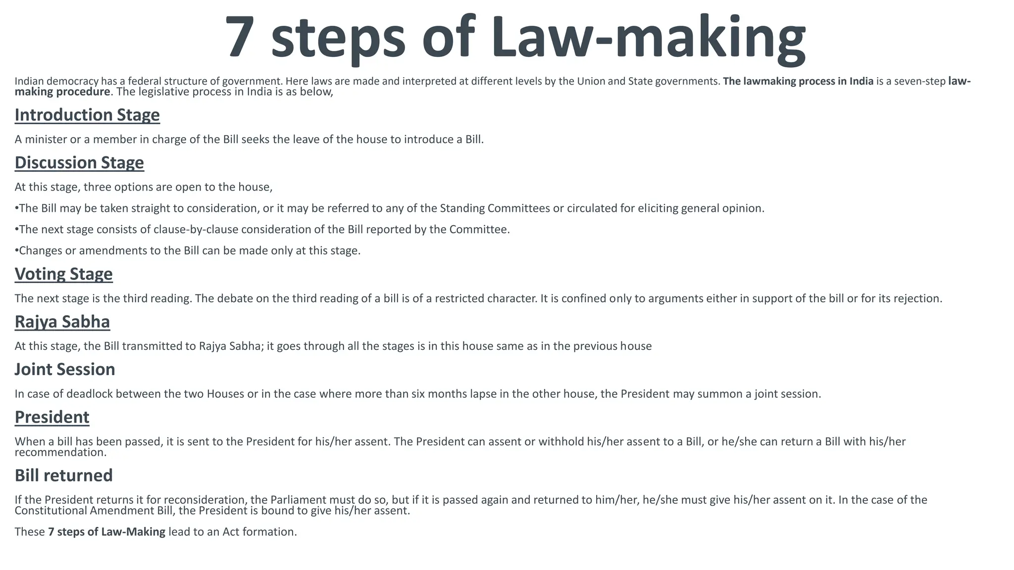 MODULE 1 LAW MAKING IN INDIA.pdf