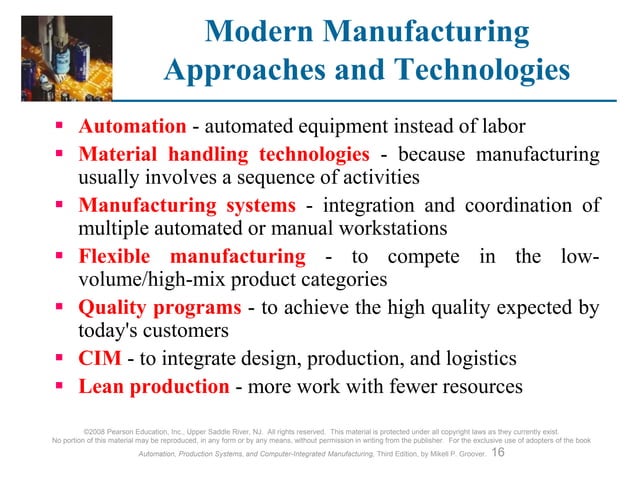 Module 1 Lecture 1 Introduction To Automation In Production Systemsppt 1664