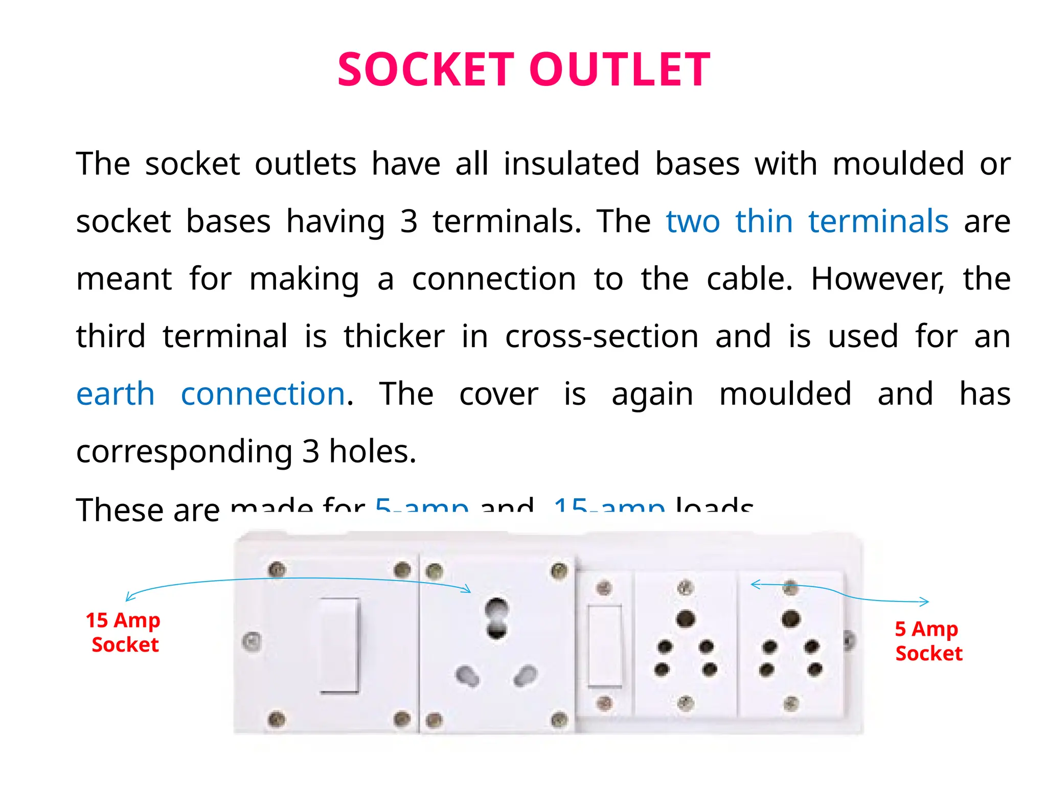 Lecture Notes Electrical Wiring System Components | PPTX