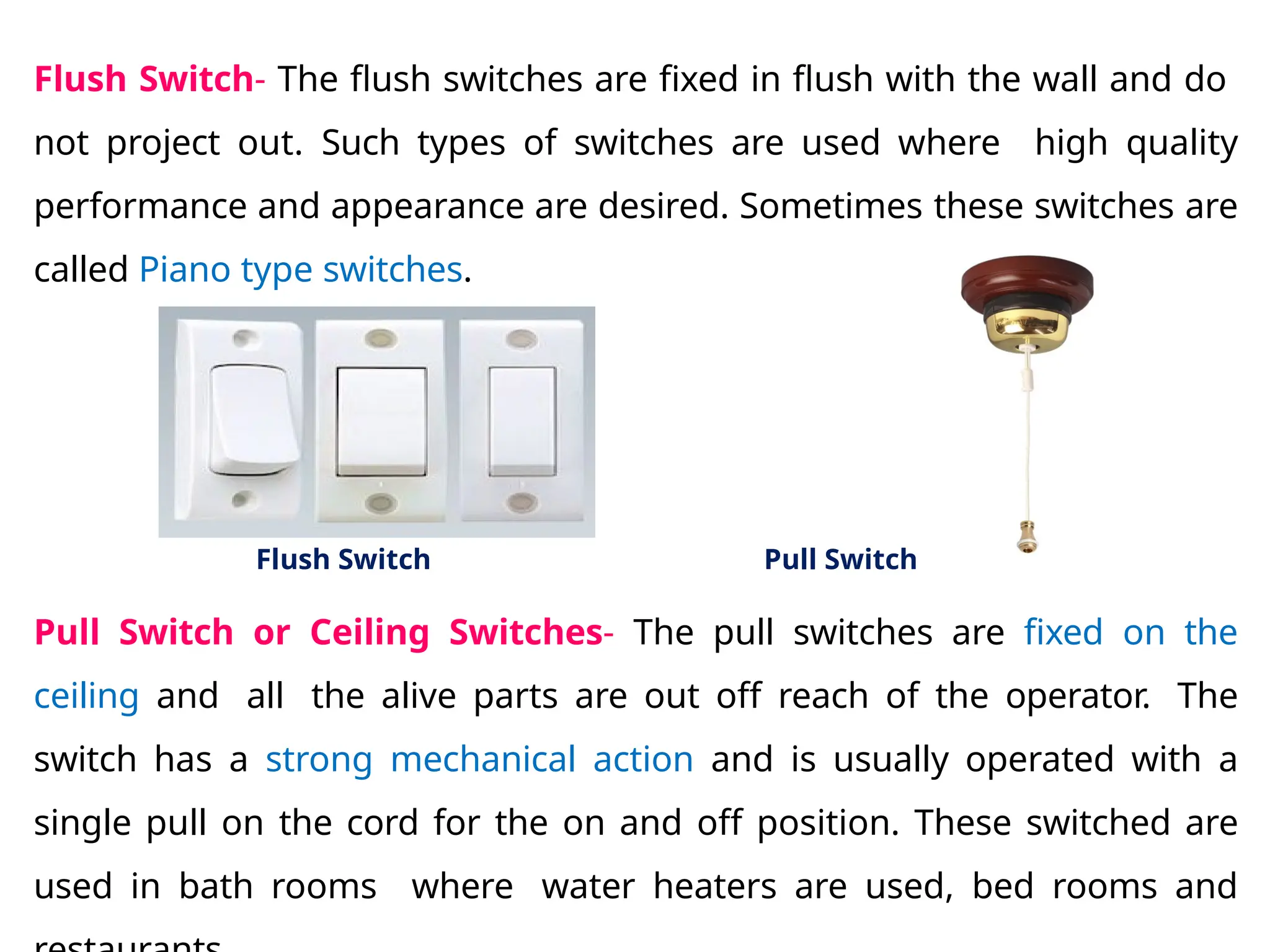 Lecture Notes Electrical Wiring System Components | PPTX