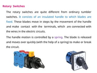 Lecture Notes Electrical Wiring System Components | PPTX