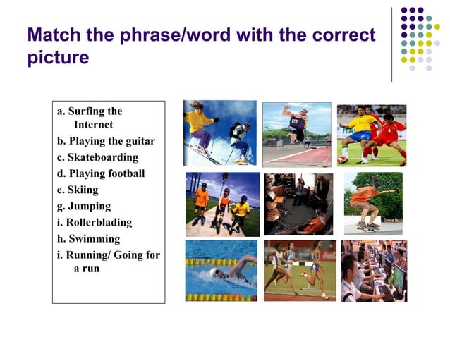 Module 1 leisure activities | PPT | Sports