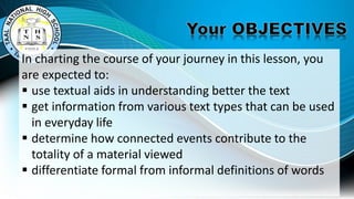 Module 1 lesson 1 ENGLISH 10 | PPTX