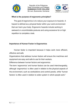 MODULE 1 LESSON 1-HUMAN FACTOR.pdf | Medical Health