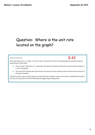 Module 1 lesson 10 | PDF