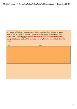 Module 1 lesson 11 | PDF