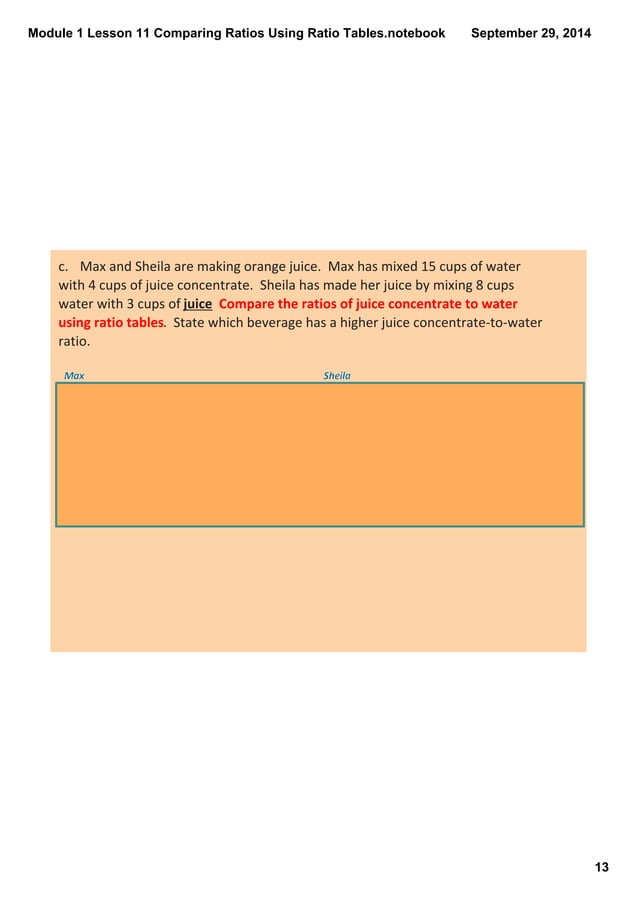 Module 1 lesson 11 | PDF