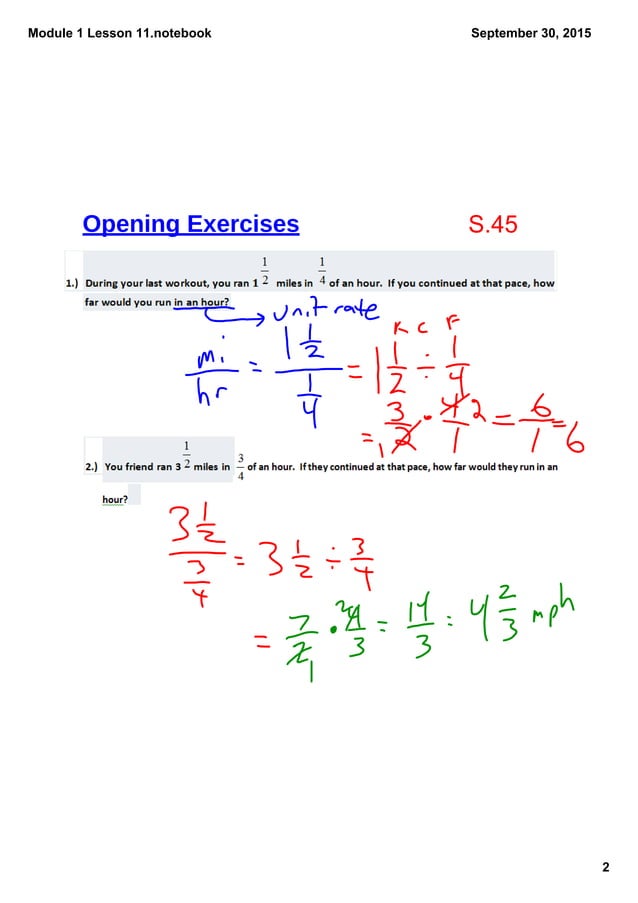 Module 1 lesson 11 | PDF