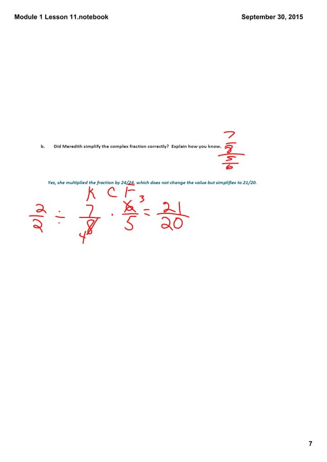 Module 1 lesson 11 | PDF