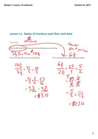 Module 1 lesson 12 | PDF