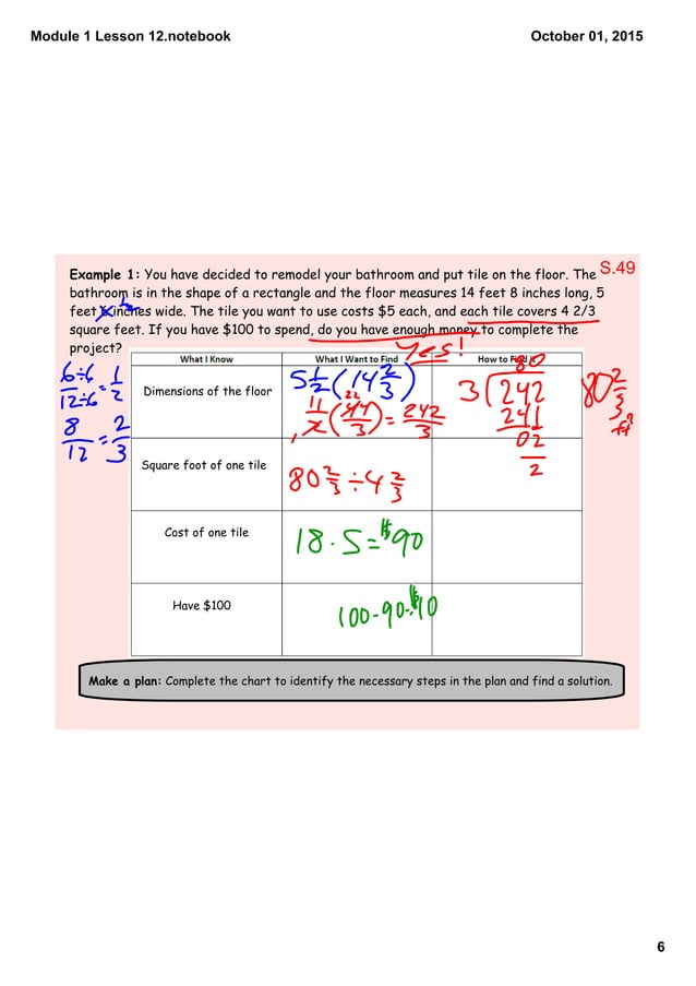 Module 1 lesson 12 | PDF