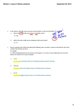 Module 2 lesson 1 2014 | PDF