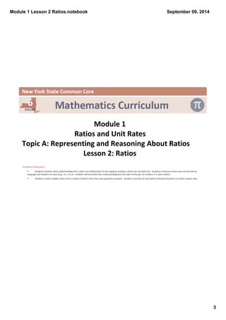 Module 2 lesson 1 2014 | PDF