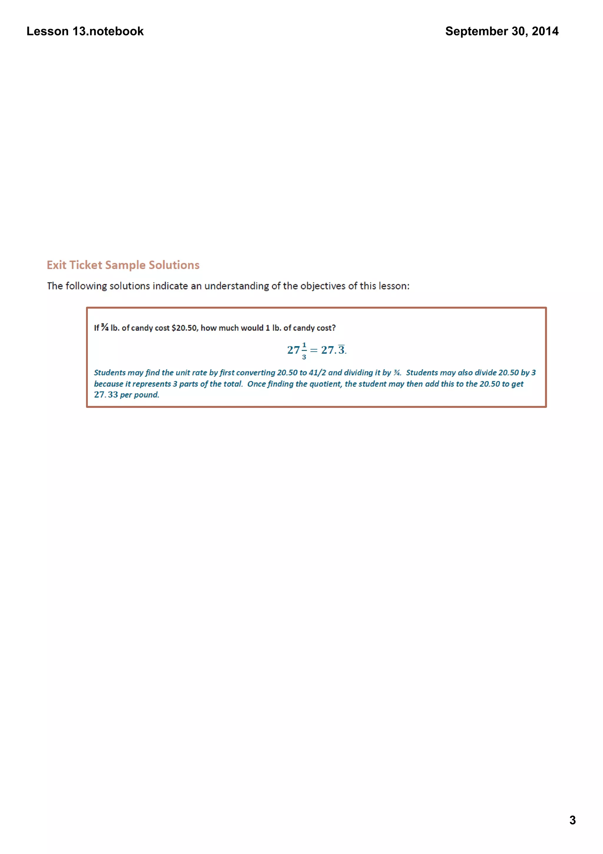 Module 1 lesson 13 | PDF