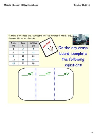 Module 1 lesson 13 day 2 | PDF