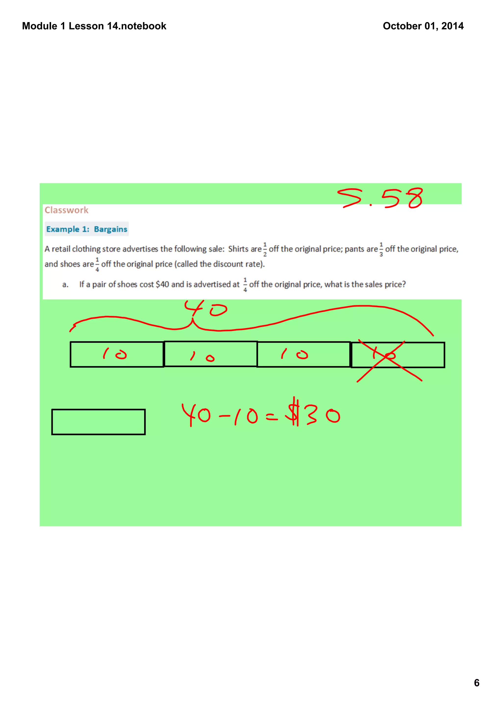 Module 1 lesson 14 | PDF