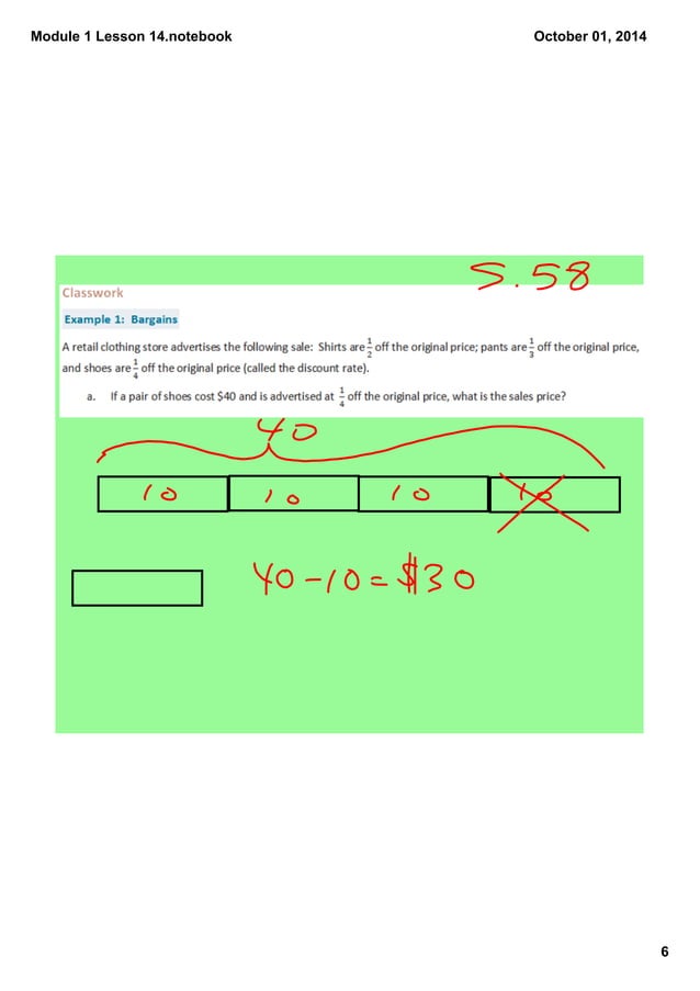 Module 1 lesson 14 | PDF