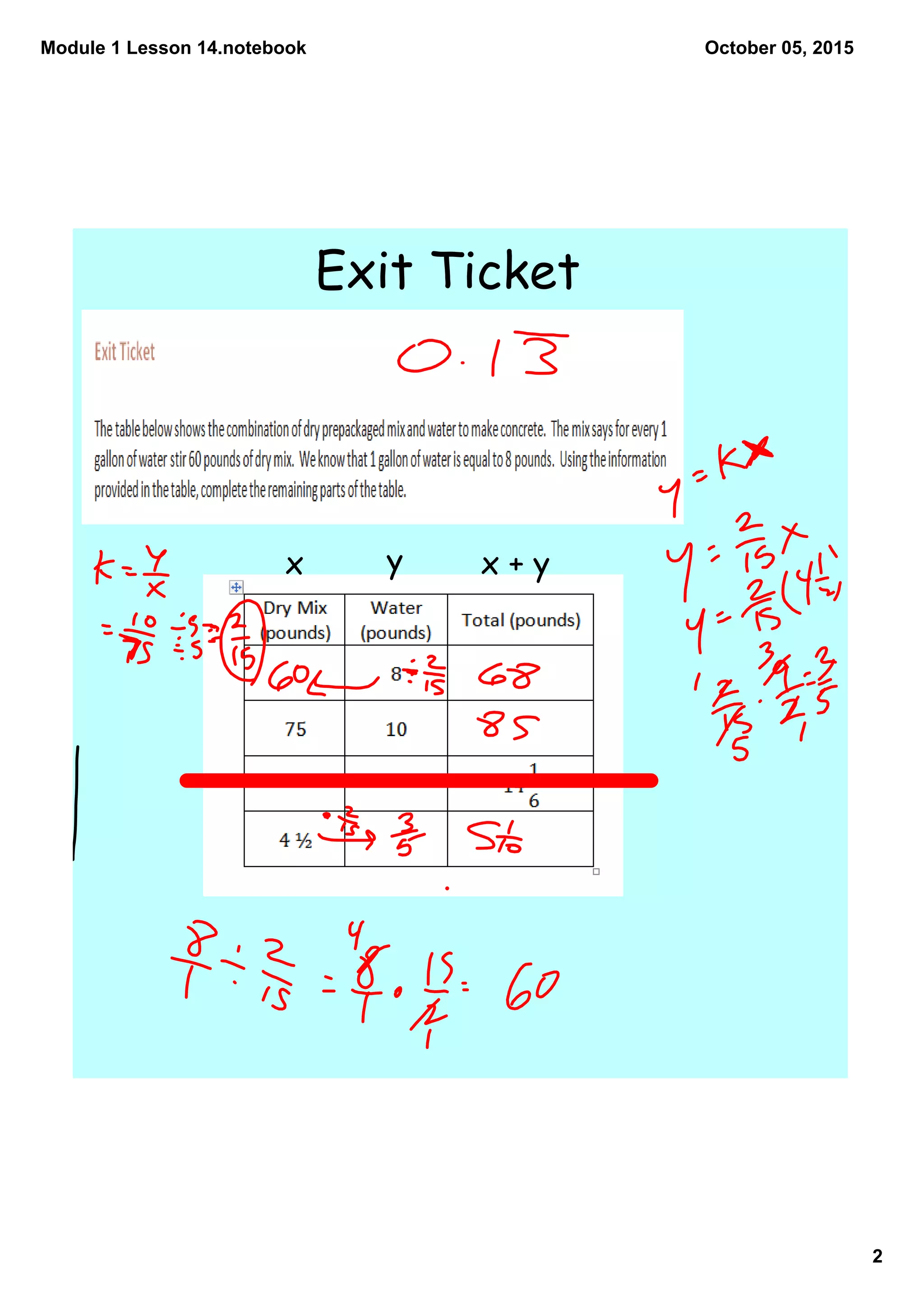 Module 1 lesson 14 | PDF